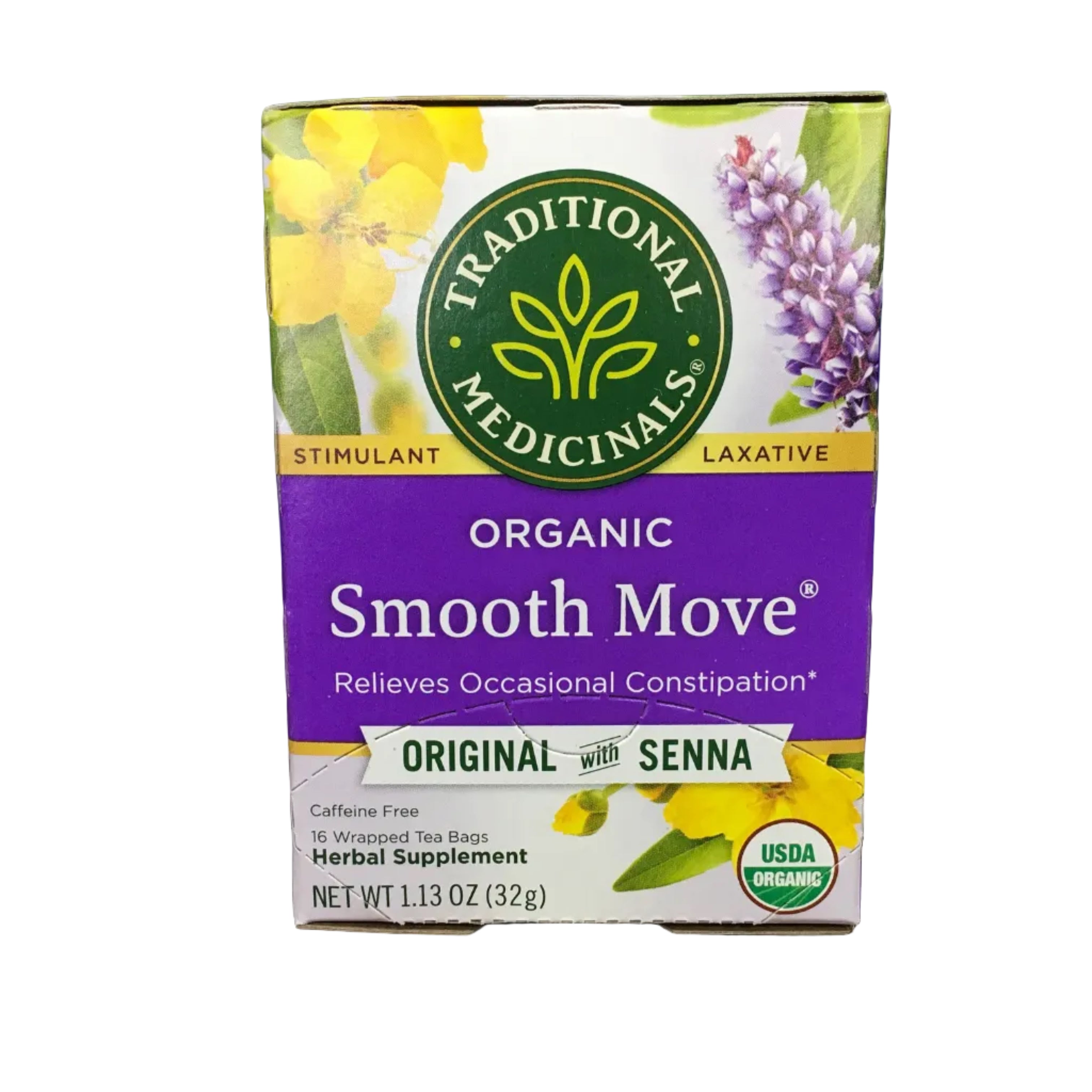 Organic smooth move 16 ct Tea bags ( sold in store only ) – The Natural ...